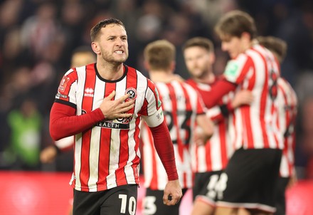 Billy Sharp Sheffield United Celebrates His Editorial Stock Photo ...