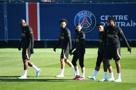 Psg Players Take Part Training Session Editorial Stock Photo - Stock ...