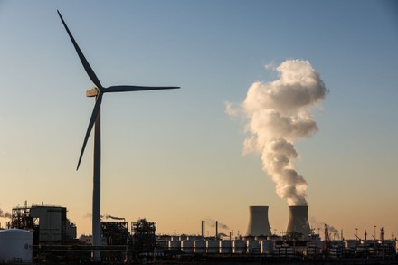 Engie Electrabel Nuclear Power Plant Doel Editorial Stock Photo - Stock ...