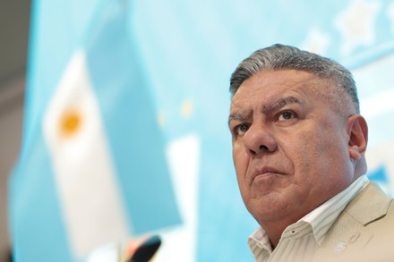 Claudio Tapia President Argentine Football Association Editorial Stock ...