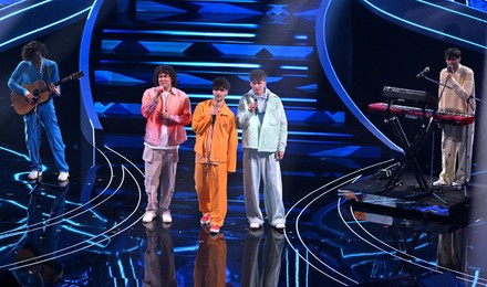 Italian Band Colla Zio Perform On Editorial Stock Photo - Stock Image ...