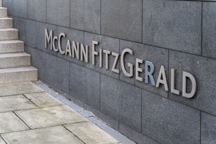 Mccann Fitzgerald Law Firm On Sir Editorial Stock Photo - Stock Image ...