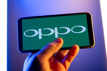 This Photo Illustration Oppo Logo Seen Editorial Stock Photo - Stock ...