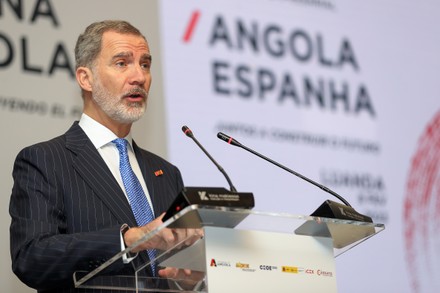 Felipe Vi King Spain Angolas President Editorial Stock Photo - Stock ...