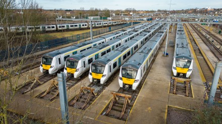 Picture Dated February 3 Shows Thameslink Editorial Stock Photo - Stock ...