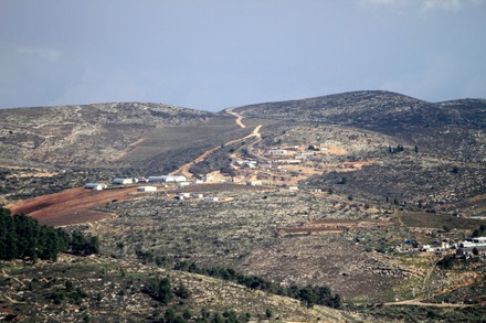 View Random Jewish Settlement Outpost Mountains Editorial Stock Photo ...