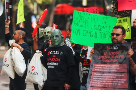 People Protest Against Us Pharmaceutical Company Editorial Stock Photo ...