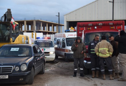 Convoy Rescue Vehicles Prepares Enter Syria Editorial Stock Photo ...