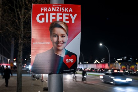 Election Campaign Poster Advertising Candidacies Social Editorial Stock ...