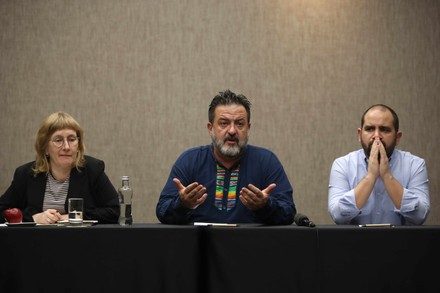 Press Conference Meps Manu Pineda C Editorial Stock Photo - Stock Image ...