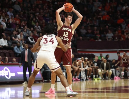Boston College Eagles Forward Quinten Post Editorial Stock Photo ...