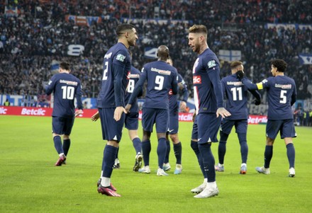 Psg Team During French Cup Round Editorial Stock Photo - Stock Image ...