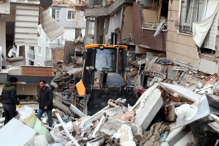 Damaged Buildings Pictured Southern Province Hatay Editorial Stock Photo - Stock Image ...