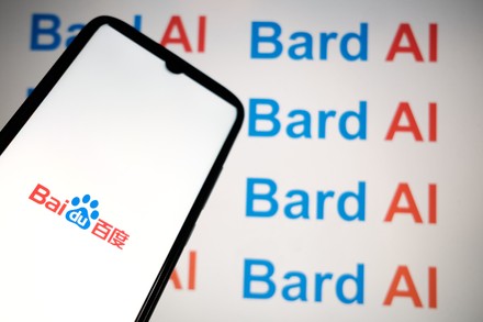 This Photo Illustration Baidu Logo Seen Editorial Stock Photo - Stock ...