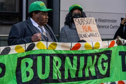 Anti Drax Protest Organised By Stop Editorial Stock Photo - Stock Image ...