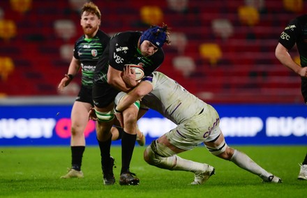 Josh Caulfield London Irish Tackled By Editorial Stock Photo - Stock ...