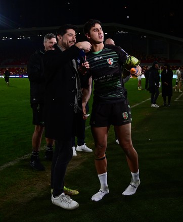 Josh Caulfield London Irish Celebrates After Editorial Stock Photo ...