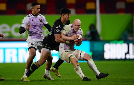 Jacob Atkins London Irish Runs Out Editorial Stock Photo - Stock Image ...