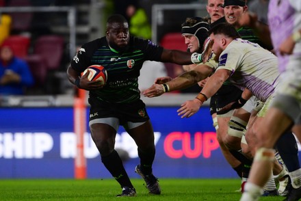 Jacob Atkins London Irish Runs Out Editorial Stock Photo - Stock Image ...