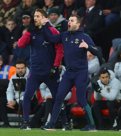 Southampton Manager Nathan Jones Reacts Editorial Stock Photo - Stock ...
