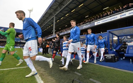 Qpr Players Mascots Walk Out Tunnel Editorial Stock Photo - Stock Image ...