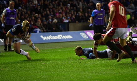 George Turner Scotland Scores Scotland Editorial Stock Photo - Stock ...