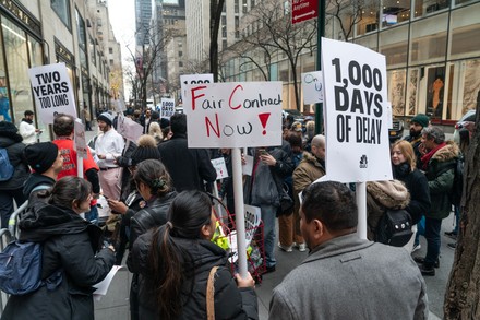 Nbc National Broadcasting Company Corporation Workers Editorial Stock ...