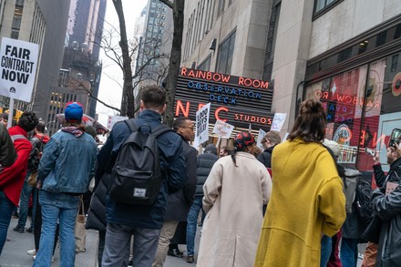 Nbc National Broadcasting Company Corporation Workers Editorial Stock ...