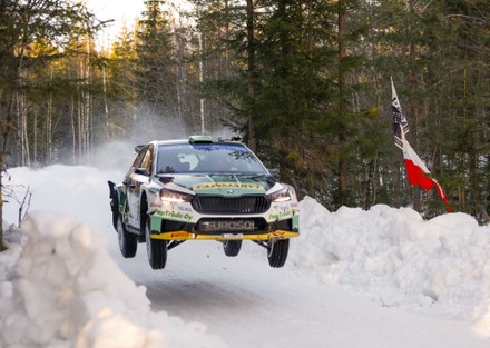 __COUNT__ Rally Sweden, First Special Stage, Sweden - 10 Feb 2023 Stock ...