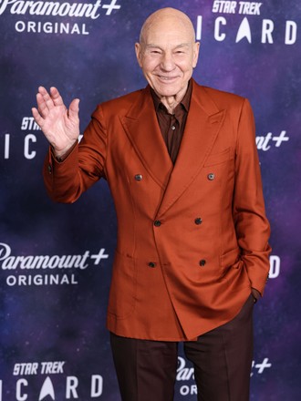 English Actor Sir Patrick Stewart Arrives Editorial Stock Photo - Stock ...