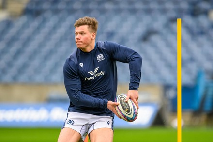 Huw Jones Scotland During Scotland Team Editorial Stock Photo - Stock ...