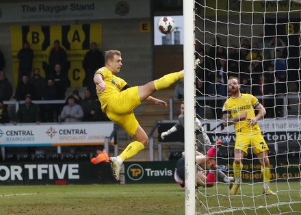 Burton Albion Player Sam Hughes Clears Editorial Stock Photo - Stock ...