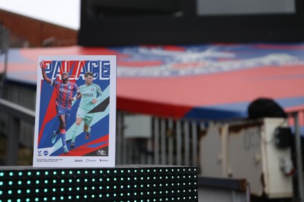 Matchday Programme Selhurst Park Crystal Palace Editorial Stock Photo ...