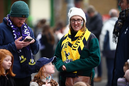 Tottenham Women Fans Arriving Game Editorial Stock Photo - Stock Image ...