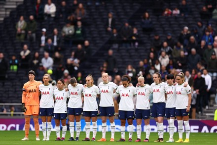 Tottenham Women Fans Arriving Game Editorial Stock Photo - Stock Image ...