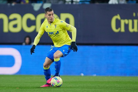 Sergi Guardiola Cadiz Action During Spanish Editorial Stock Photo ...