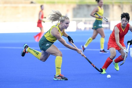 Maddy Fitzpatrick Australian Womens Hockey Team Editorial Stock Photo ...