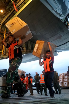 Indonesian Air Force Personal Load Rescue Editorial Stock Photo - Stock ...