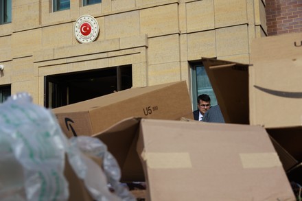 __COUNT__ Earthquake Donation Efforts At Turkish Embassy In DC ...