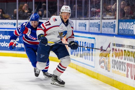 Springfield Thunderbirds Forwards Matthew Peca 63 Editorial Stock Photo ...