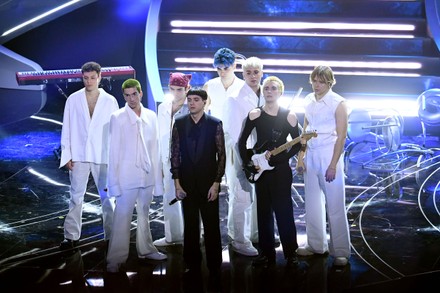 Sanremo 73rd Italian Song Festival Fourth Editorial Stock Photo - Stock ...