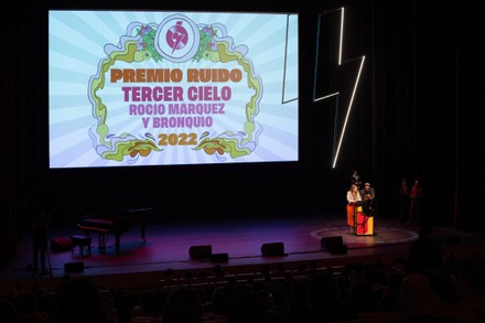 Winners Bronquio Give Speech After Obtaining Editorial Stock Photo ...