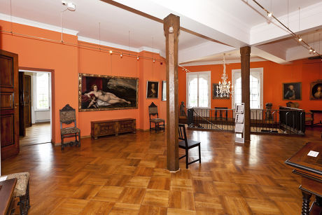 Interior Schloss Callenberg Palace Hunting Lodge Editorial Stock Photo ...