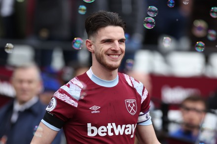 Declan Rice West Ham Smiles Ahead Editorial Stock Photo - Stock Image ...