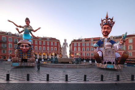 King Queen 150th Nice Carnival King Editorial Stock Photo - Stock Image ...