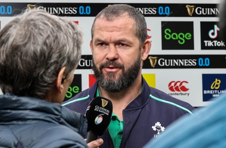 Ireland Vs France Ireland Head Coach Editorial Stock Photo - Stock ...