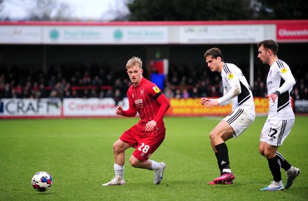 Liam Coyle Accrington Stanley Battles Ryan Editorial Stock Photo ...