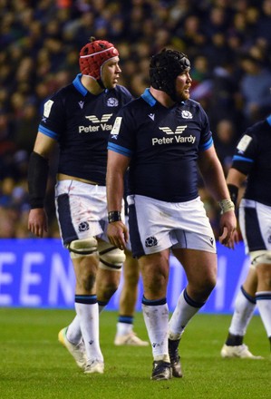 Richie Gray Scotland Lock Takes On Editorial Stock Photo - Stock Image ...