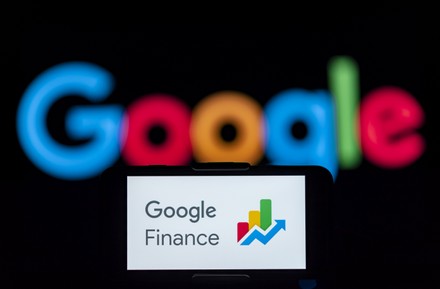 This Photo Illustration Logo Google Finance Editorial Stock Photo ...