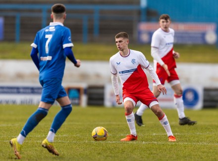 Rangers B Team Midfielder Mackenzie Strachan Editorial Stock Photo ...